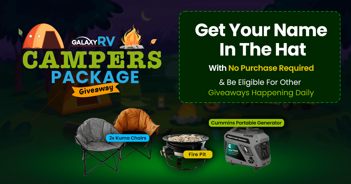 Galaxy RV Camper's Package Giveaway